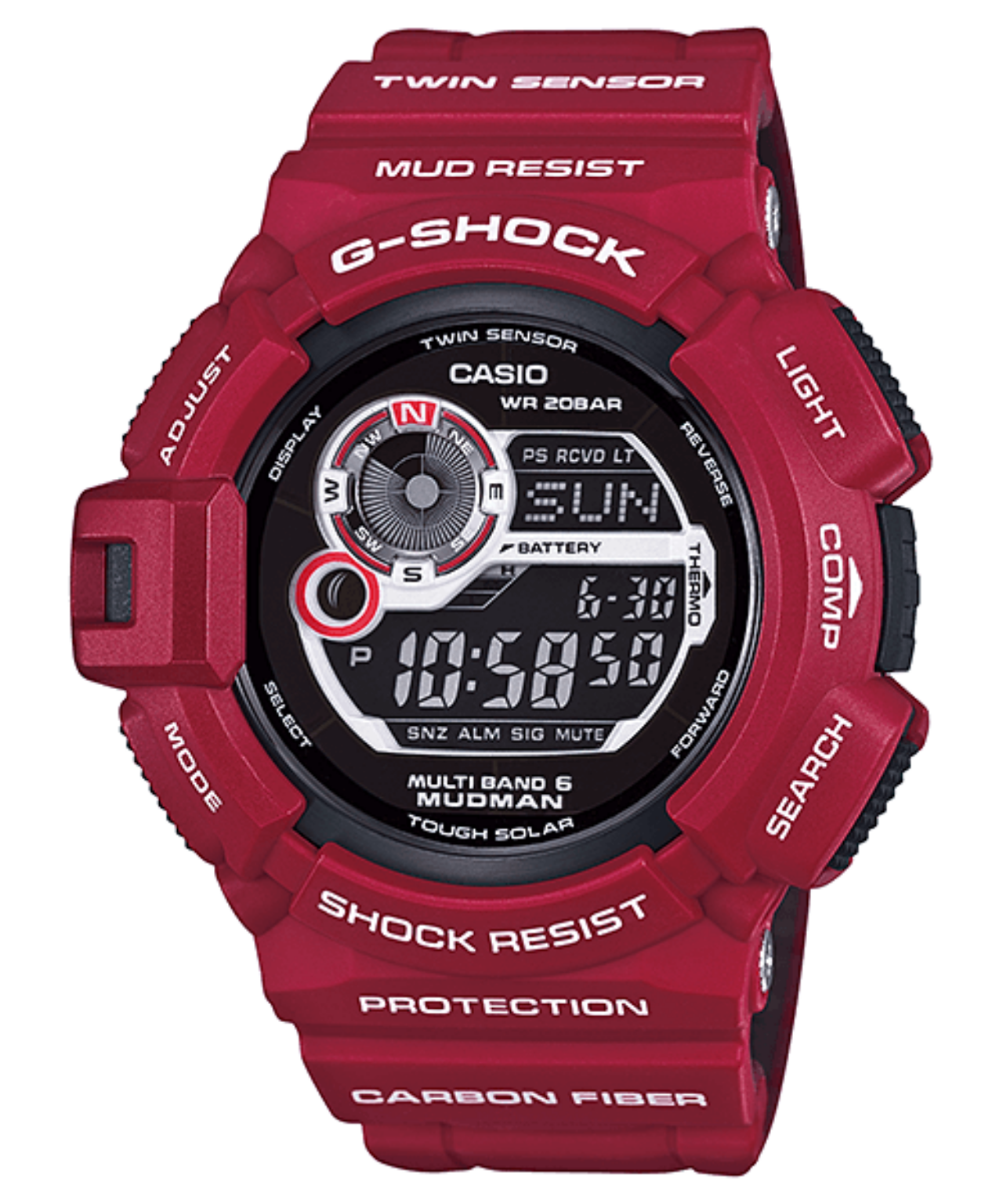 Casio G-Shock Mudman G-9300 and GW-9300: All Models - G-Central G-Shock ...